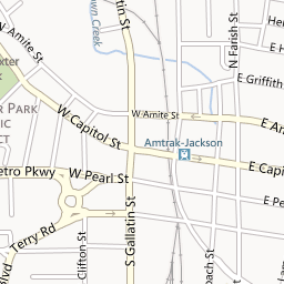 Map Of Downtown Jackson Ms